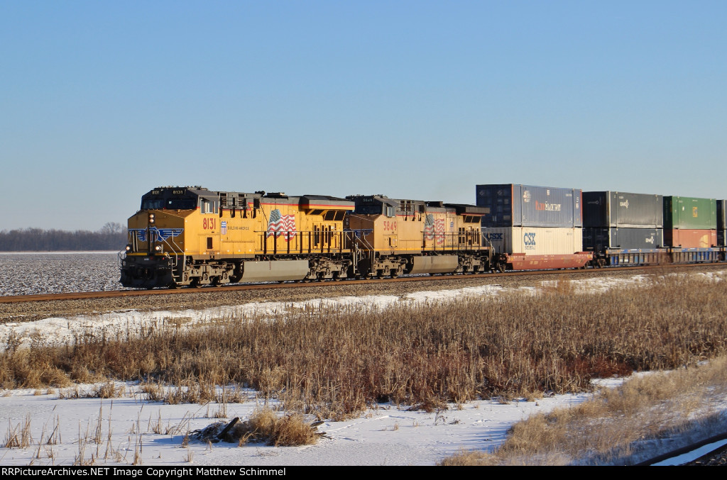 West Bound UP Stacker